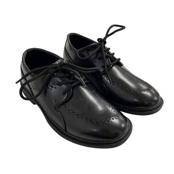 Borelli | Shoes | Nwt Borelli Boys Black Lil Roman Lace Up Shoes 2m ...